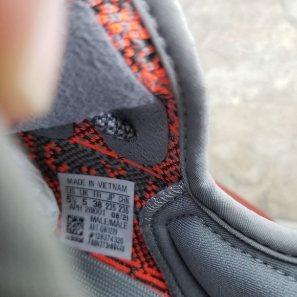 adidas | Shoes | Adidas Mens 5 Gray Beluga Reflective Yeezy Boost 35 V2 ...